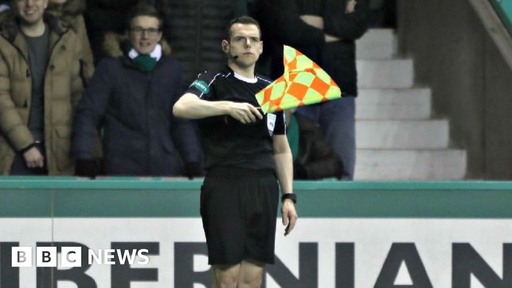 Theresa May defends football referee Tory MP Douglas Ross - BBC News