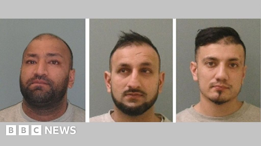 Three jailed for kidnapping woman and three children - BBC News