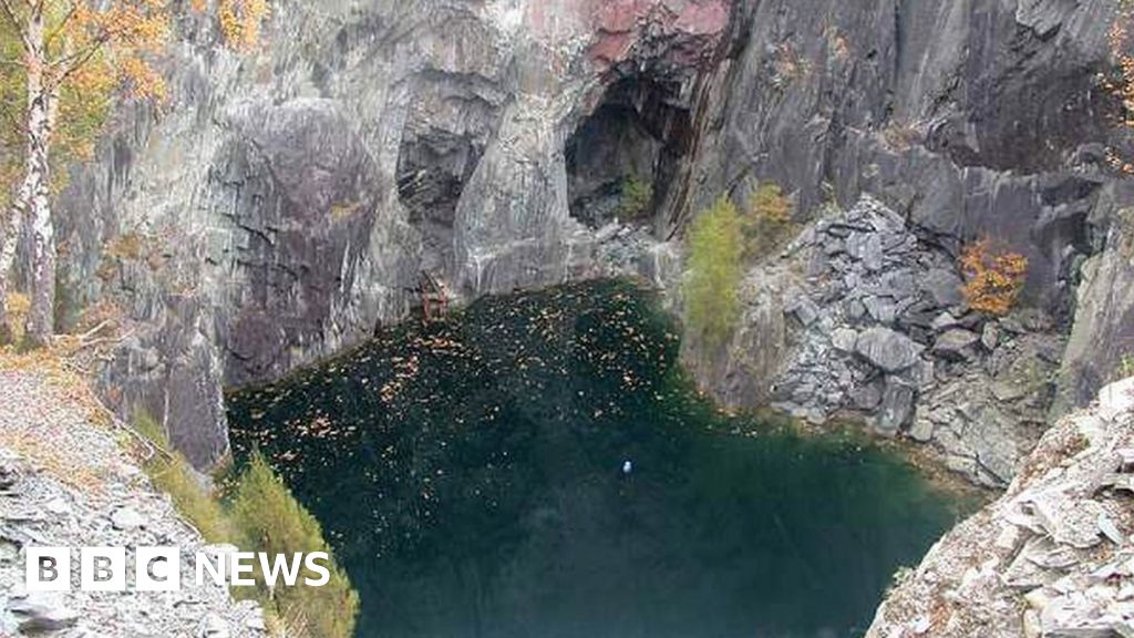 Barrow man found dead after Coniston quarry jump - BBC News