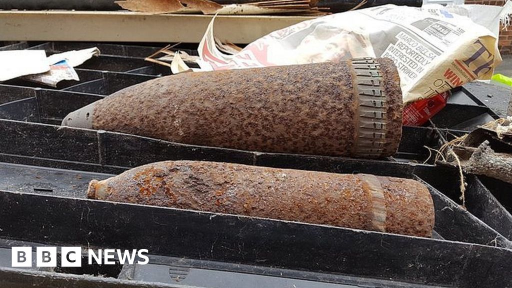 Guisborough house clearance unearths WW2 mortar shells