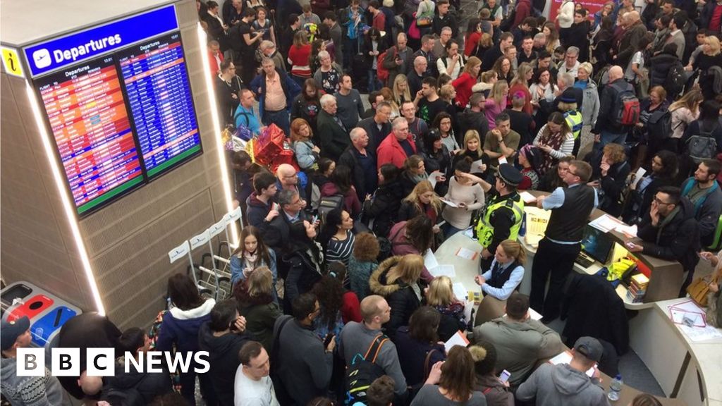 Bristol Airport reopens after plane comes off runway
