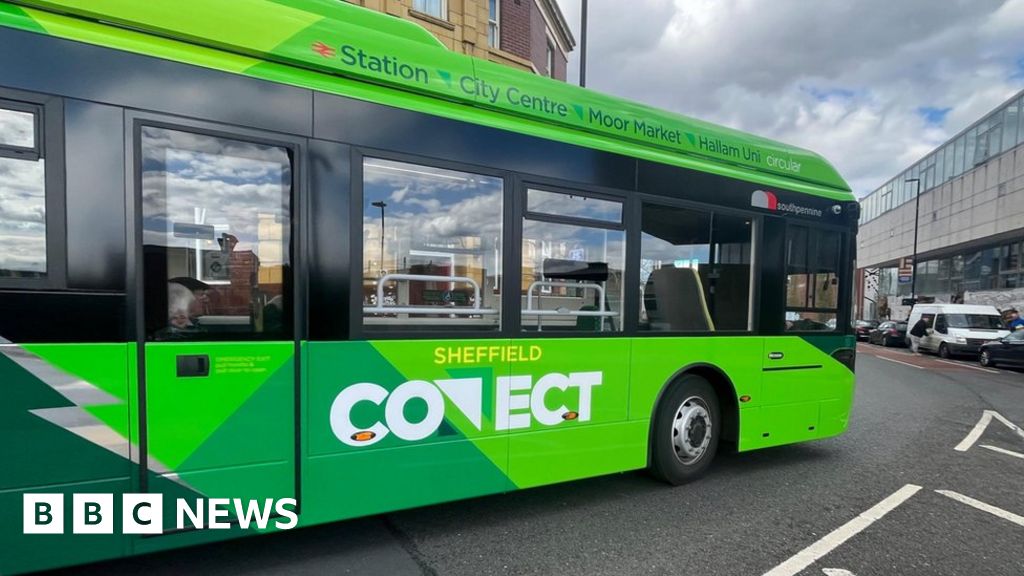Sheffield Connect: New electric bus stolen and left damaged - BBC News