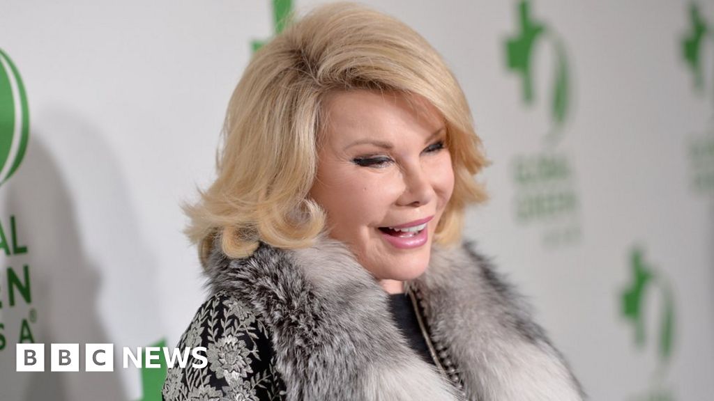 Joan Rivers family settles medical case - BBC News