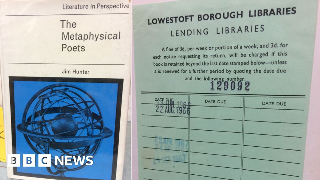 Overdue library book returned after 52 years - BBC News