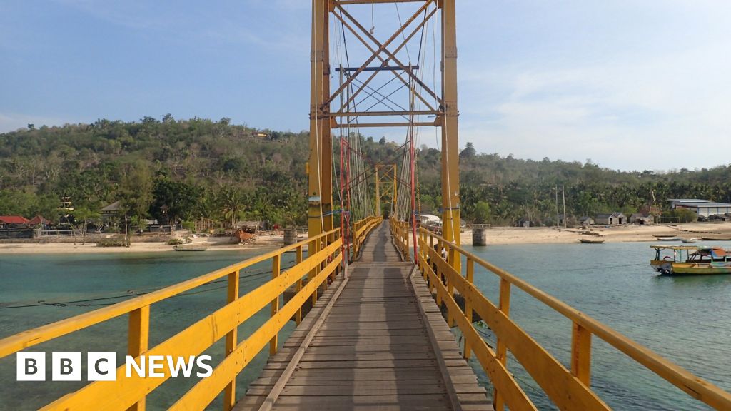 Deadly bridge collapse off Indonesia's Bali island - BBC News