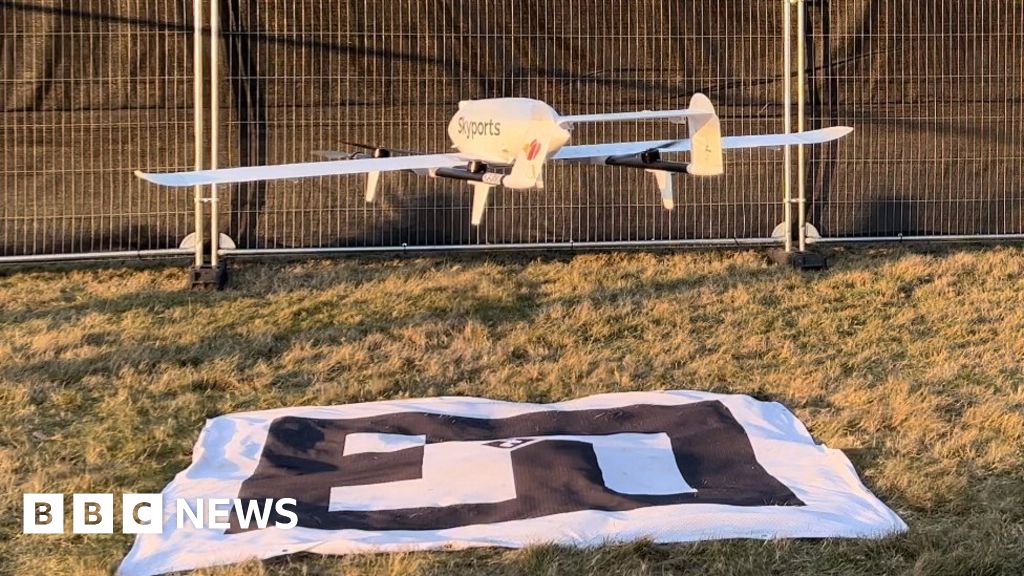 Northumberland NHS drone trial 'massive airspace grab' - BBC News