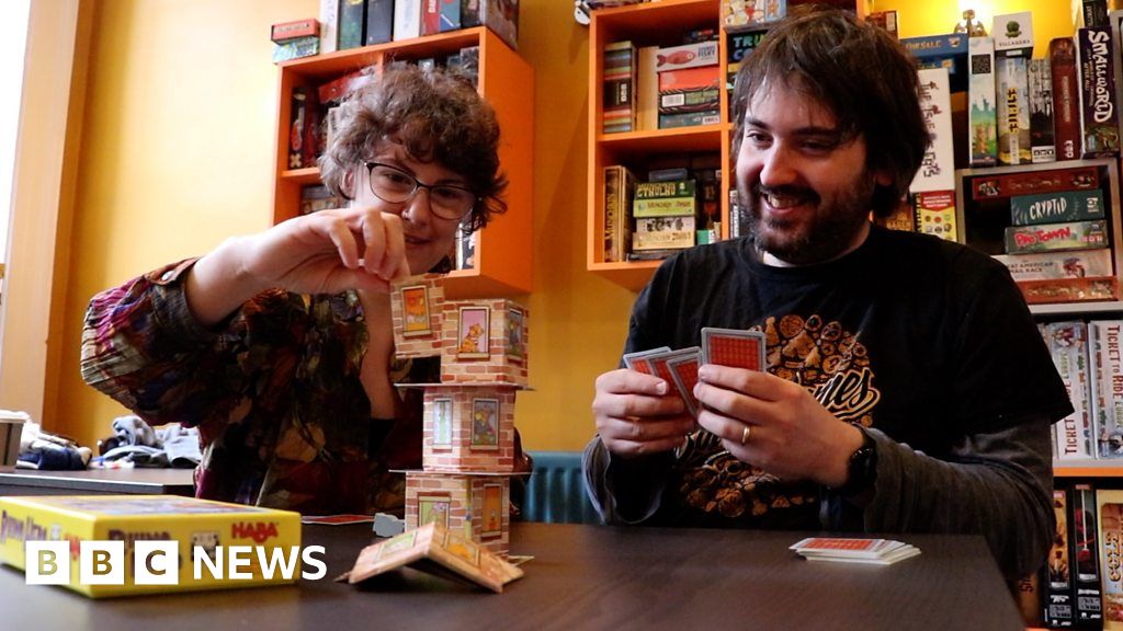Board game café forced to fold due to cost of living crisis - BBC News