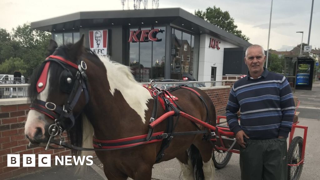 Carlisle KFC horse-and-cart rider 'humiliated' by drive-thru rejection ...