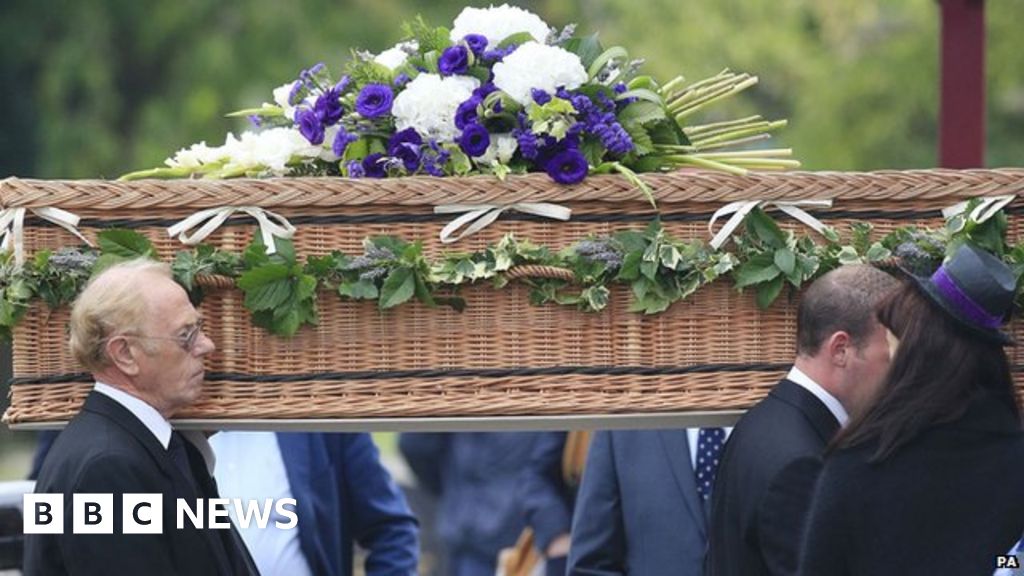 Funeral of actor George Cole - BBC News