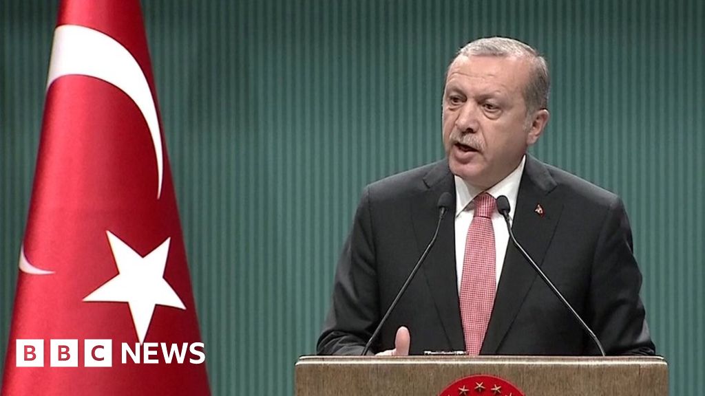 Turkey coup: Erdogan declares state of emergency - BBC News