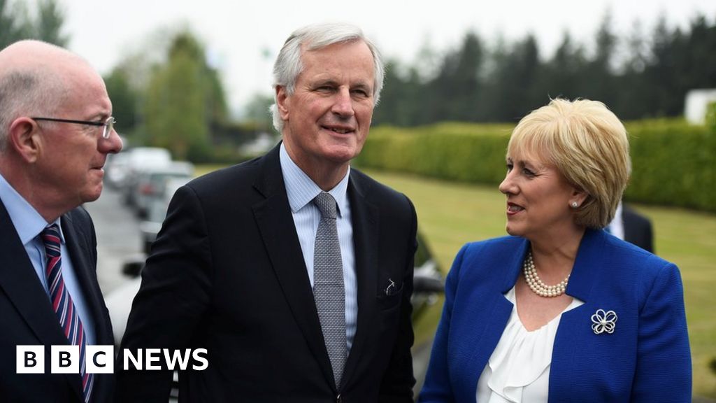 Brexit Irish border answer can be found - EU's Barnier - BBC News