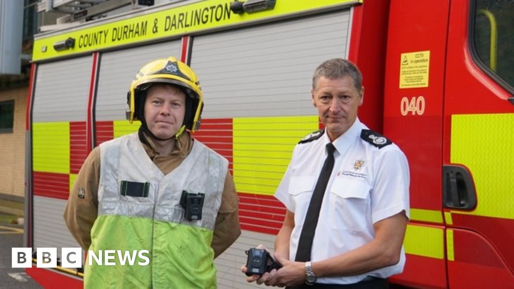 Bonfire Night: New firefighter bodycams after rise in attacks - BBC News