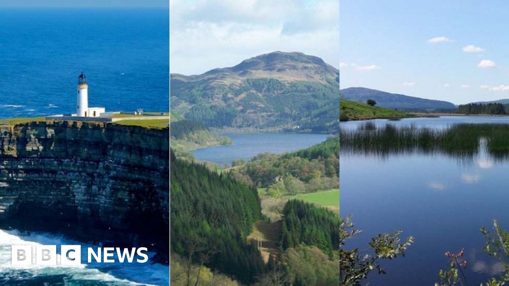 £7.5m funding for three of Scotland's iconic landscapes - BBC News