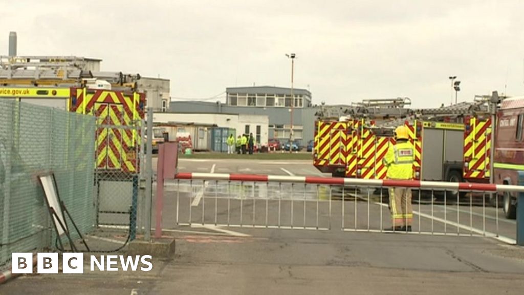 Norwich Airport hangar fire: Crews' work averts 'complete devastation ...