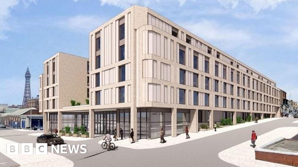 Blackpool: Revised plans for five-storey resort hotel submitted - BBC News