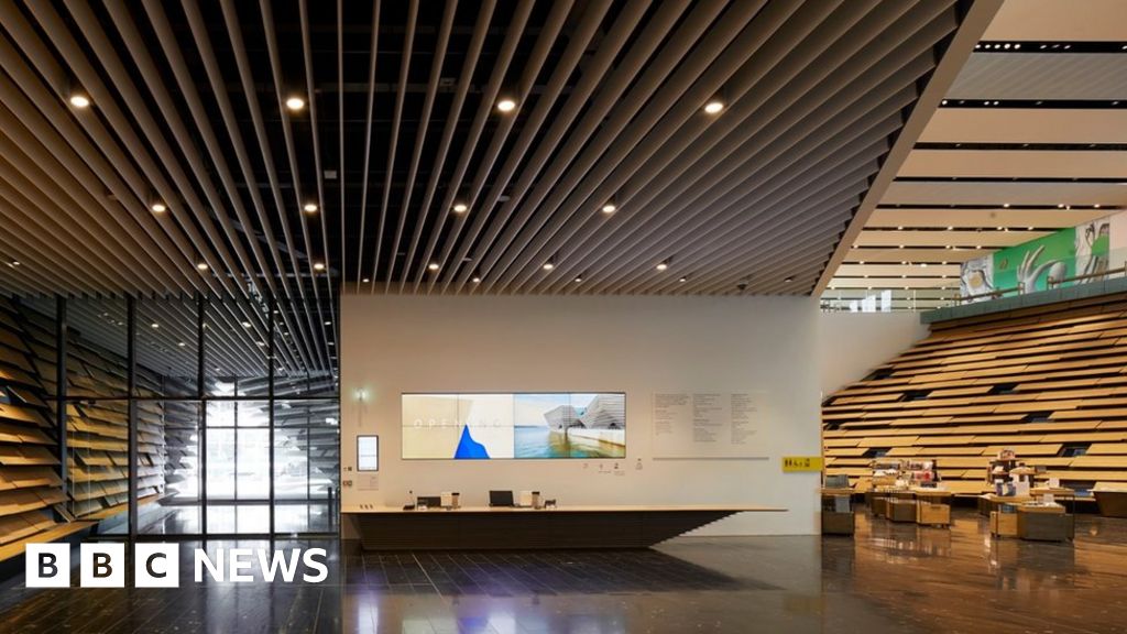 First look inside V&A Dundee Museum of Design - BBC News