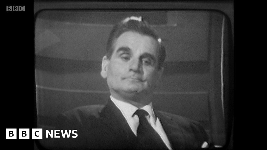 First man on television speaks - BBC News