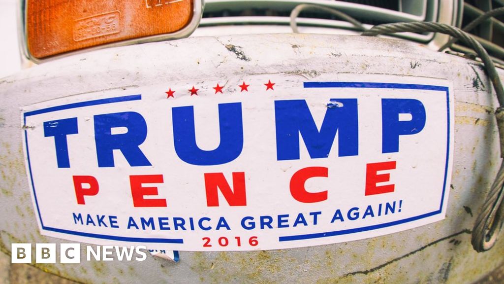 Cape Cod woman accused of hitting car over Trump sticker - BBC News