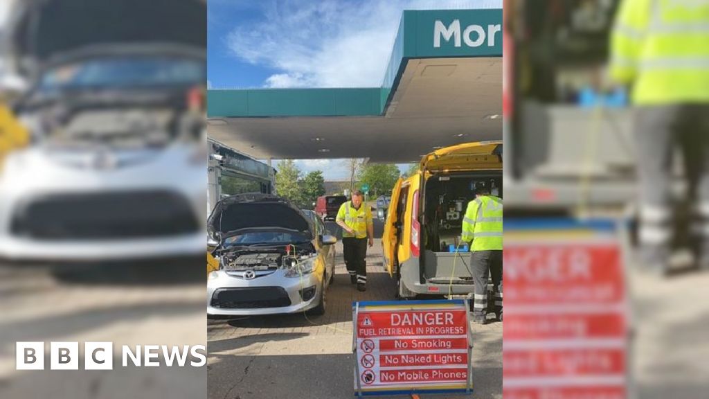 Morrisons: Cars break down at forecourt after drivers fill up