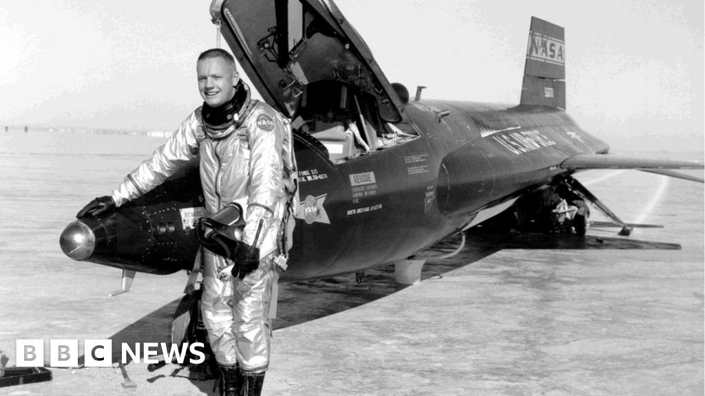 Before The Moon The Early Exploits Of Neil Armstrong Bbc News