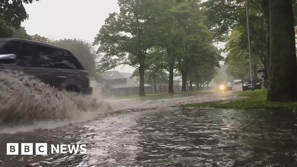Flash flood causes travel disruption in east Leeds