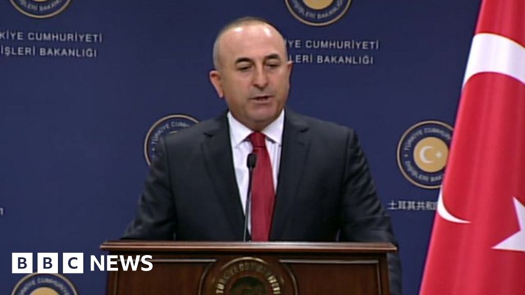 Turkey foreign minister: 'Co-operation with US is important' - BBC News