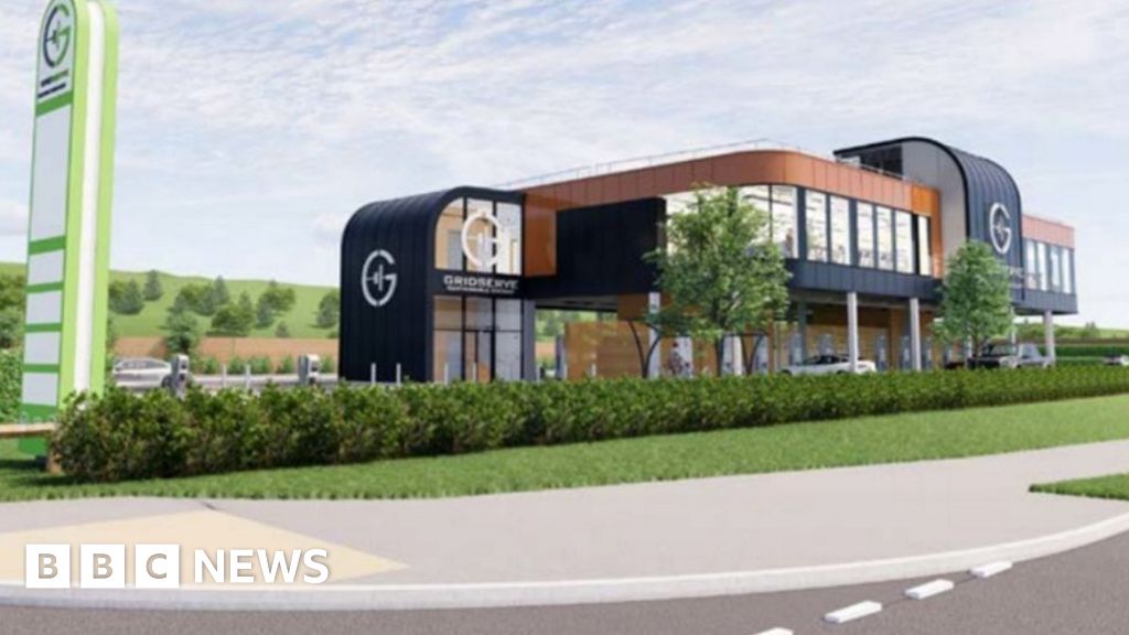 Plans for M1 electric service station approved - BBC News