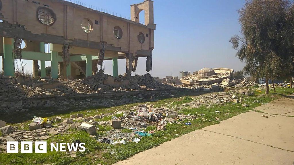Churches and mosques left destroyed after IS rule - BBC News