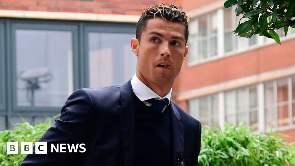 Cristiano Ronaldo appears in court on tax charges - BBC News