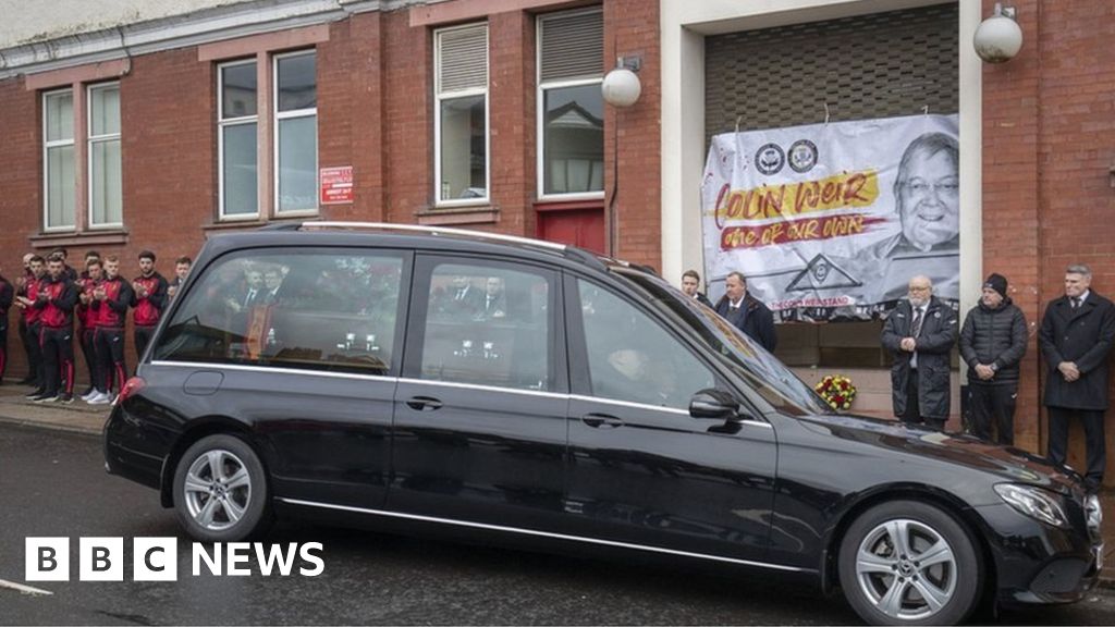 Colin Weir: Funeral tribute to Euromillions winner at Partick Thistle's ...