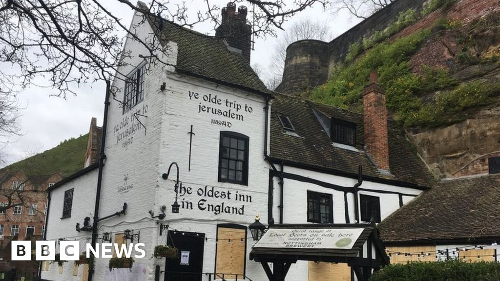Coronavirus: Sadness as 'England's oldest inn' boarded up in Nottingham ...