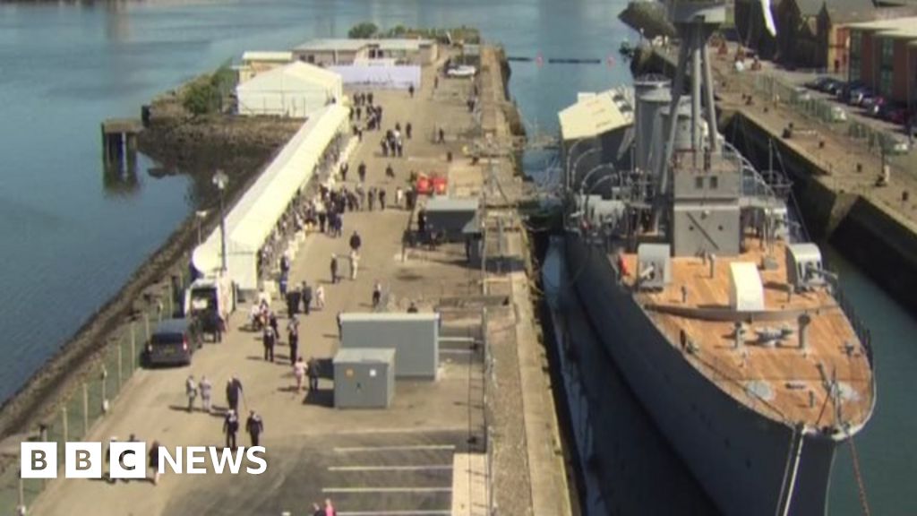 Live: Battle of Jutland commemorations in Belfast - BBC News
