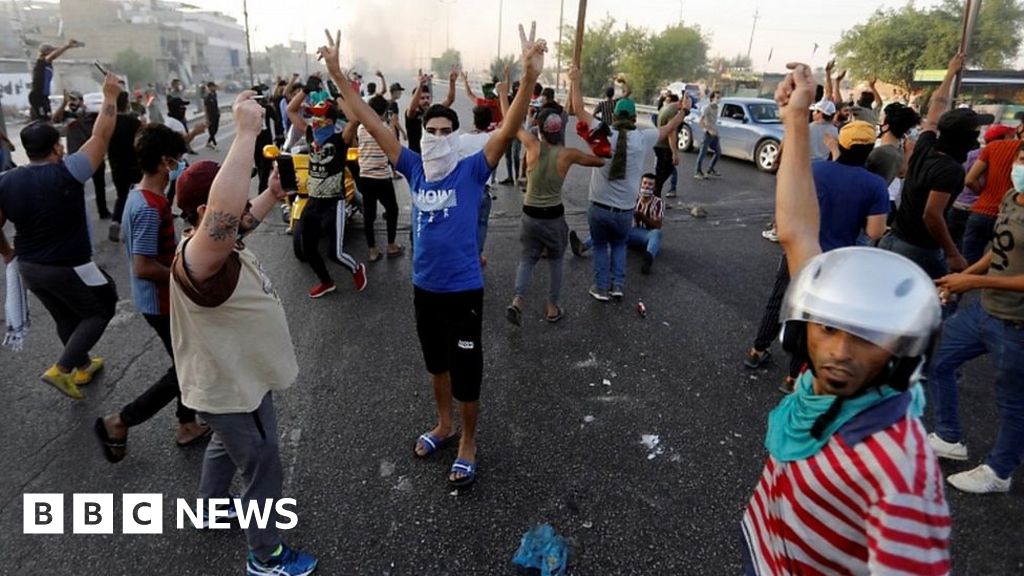 Iraqi anti-government protests continue for third day
