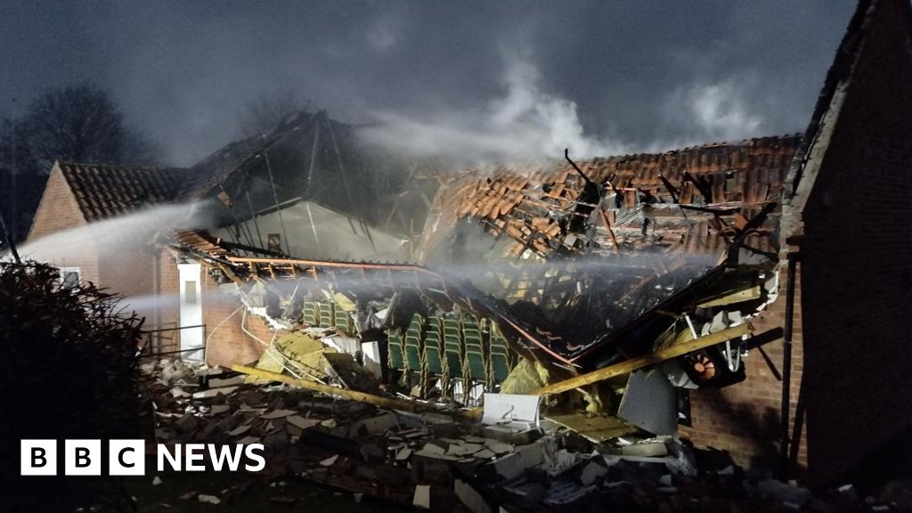 Walsingham Village Hall destroyed by fire