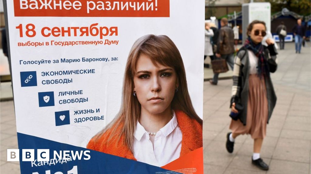 Russia votes in parliamentary election with firm Putin grip - BBC News
