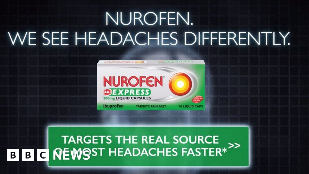 Nurofen Express TV advert withdrawn by its makers - BBC News