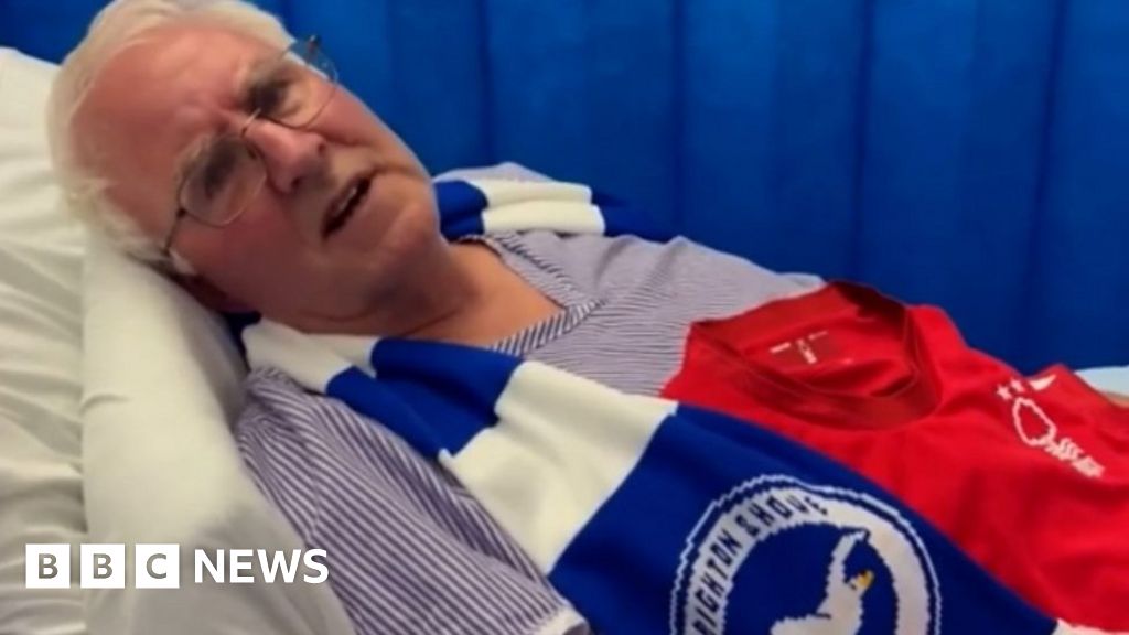 Nottingham Forest fan thanks volunteers who saved his life