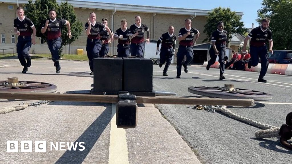 Military teams prepare for field gun competition