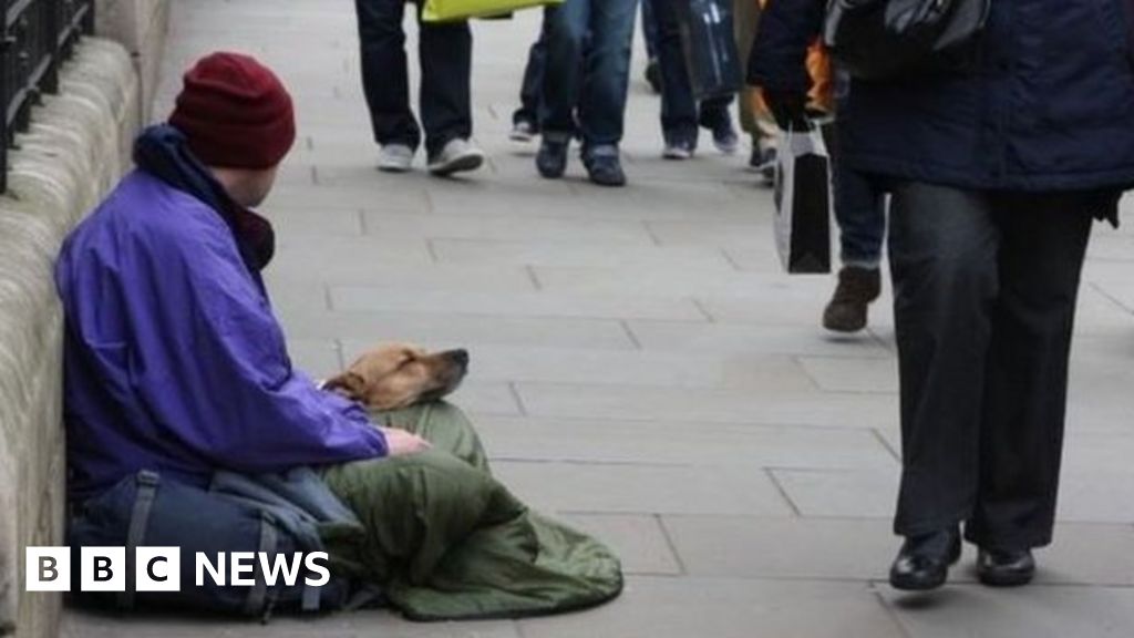 General Election: Homeless people get a chance to vote - BBC News