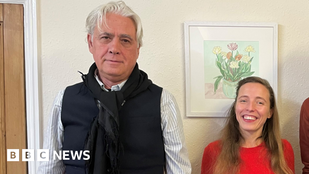 Displaced Ukrainians: 'I can't sleep - it's an unbearable situation'