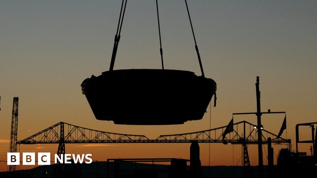 First Sirius Minerals tunnel boring machine arrives - BBC News