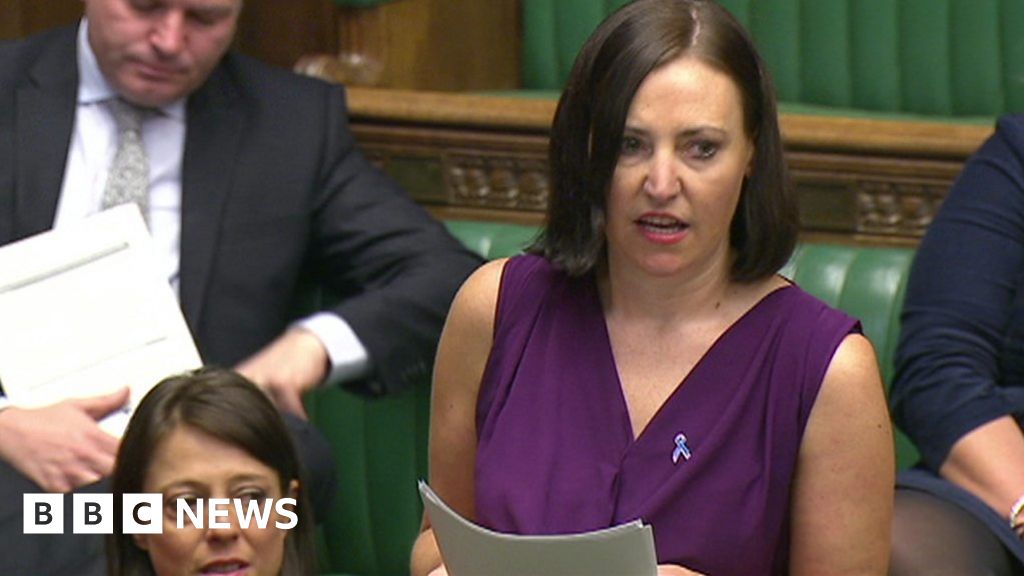 MP Vicky Foxcroft tells of pain of losing her 'little angel' - BBC News