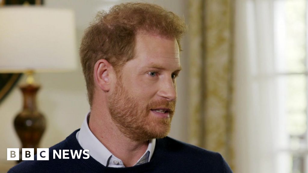 Prince Harry: The door's always open, the ball is in their court - BBC News