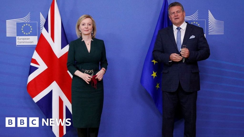 Brexit: UK and EU will find 'durable' solutions to protocol - BBC News