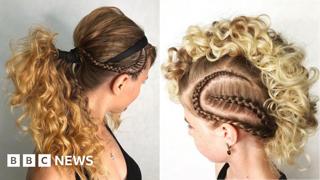 Hairdresser takes bronze in Russian WorldSkills contest - BBC News