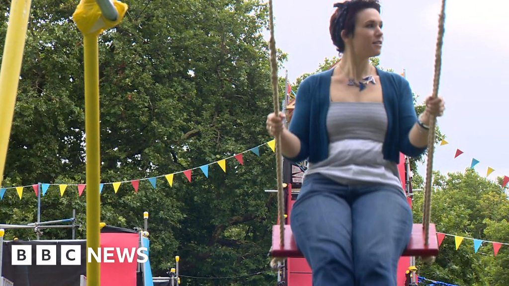 The playground for big kids only - BBC News
