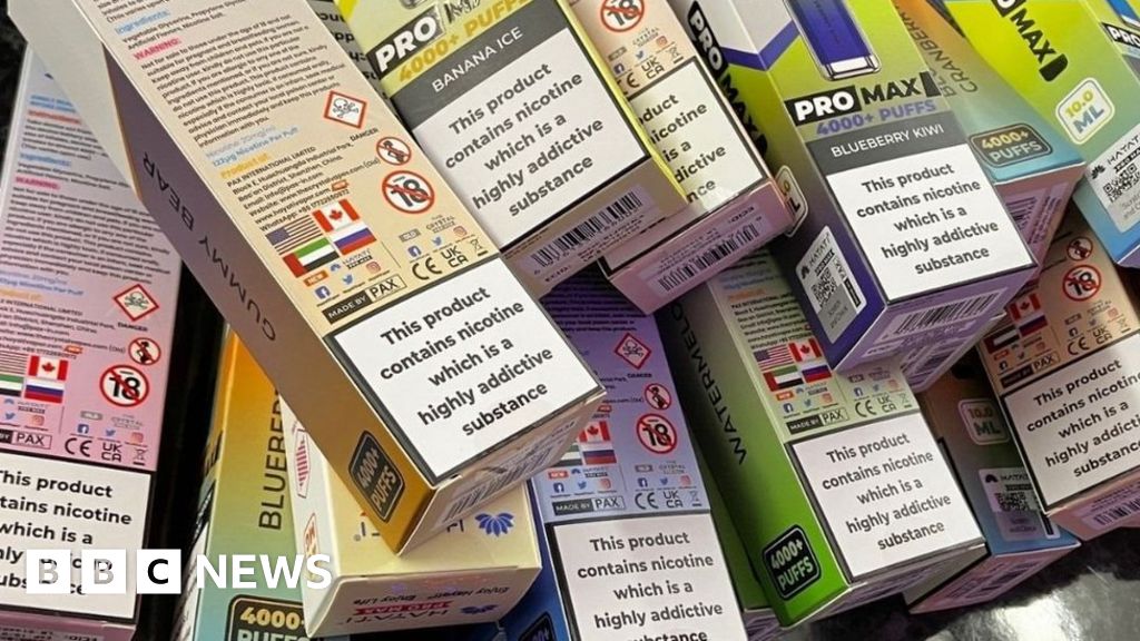 Nelson: Illegal vapes and tobacco seized in shop raids