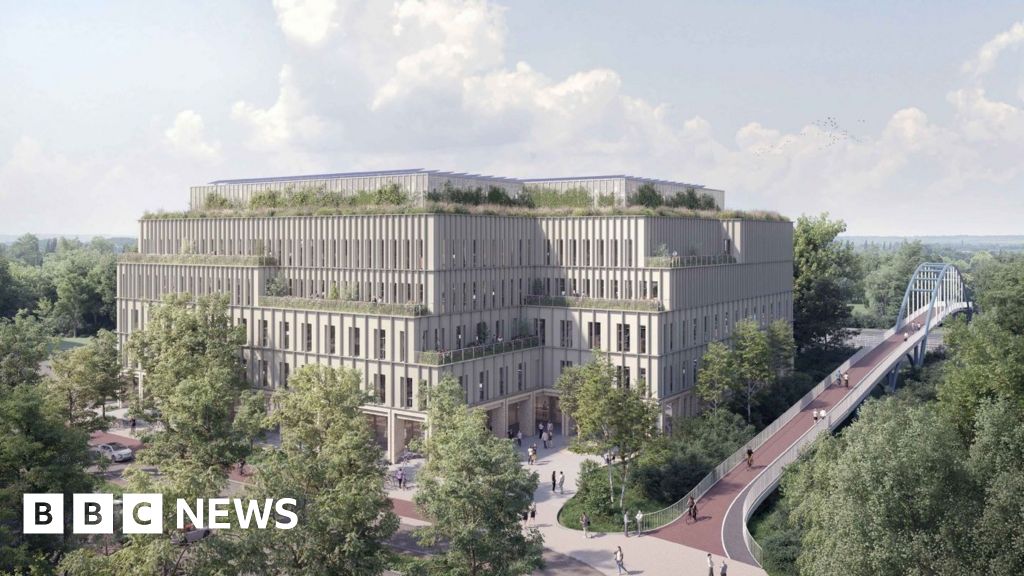 New Cambridge Vitrum lab building approved despite 'grim' tag - BBC News