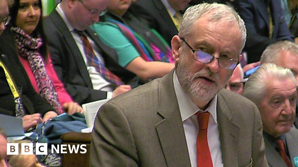 PMQs: Corbyn's education question from Callum to Cameron - BBC News
