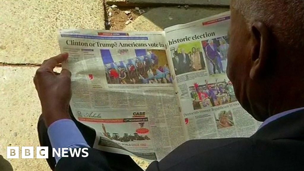 What do Africans make of Donald Trump's victory? - BBC News